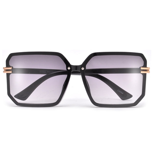 Two Tone Geometric Edgy Fashion Sunnies $ 5.00