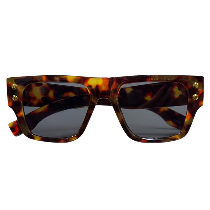 BOLD SQUARED STUDDED CHIC FASHION SUNGLASSES $ 6.95